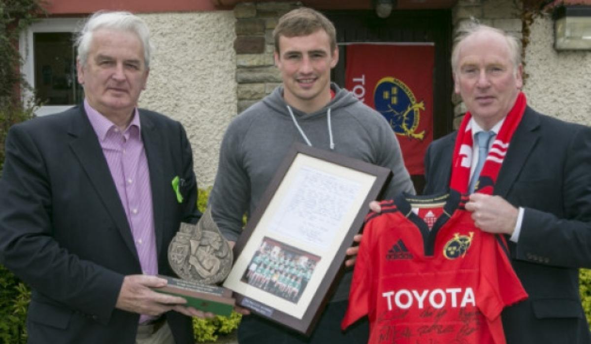 A special day for Grange NS as past pupil and present Munster rugby ...