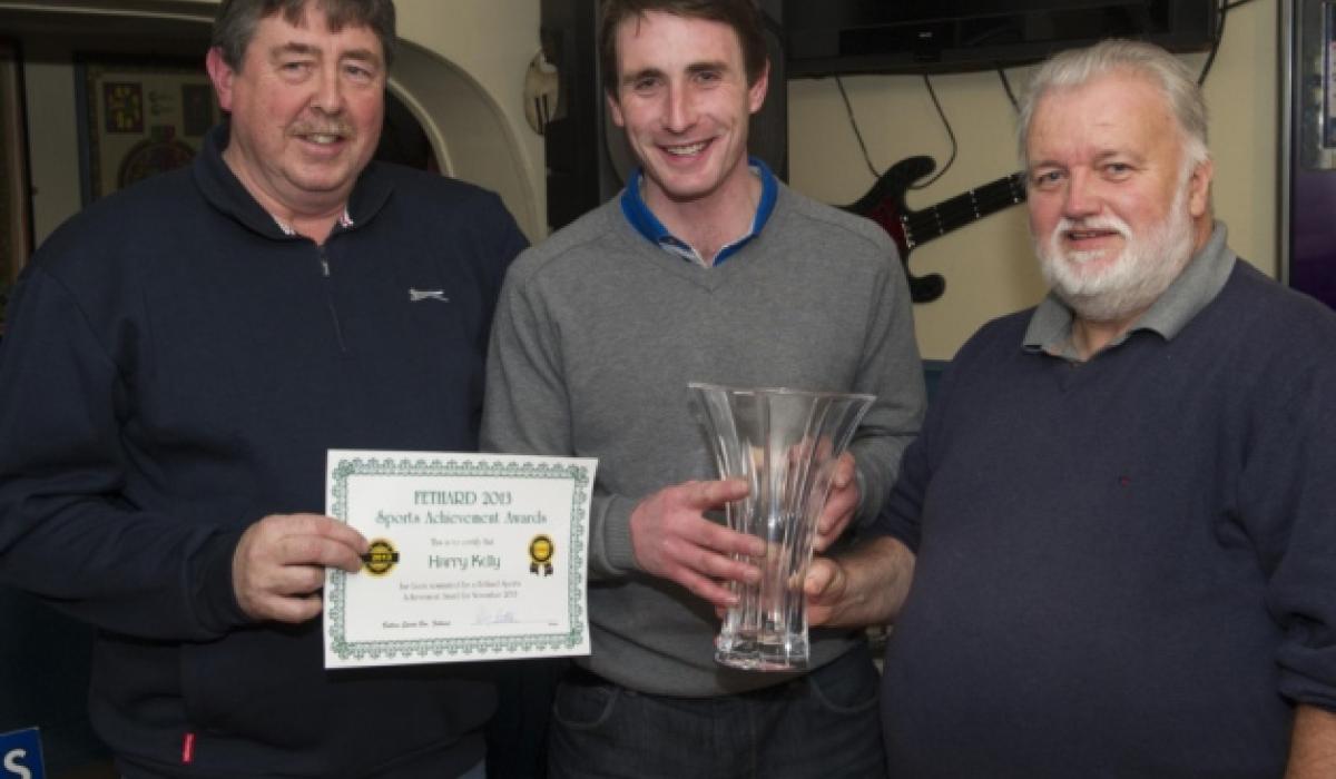 Harry Kelly wins November’s Sports Award in Fethard - Tipperary Live