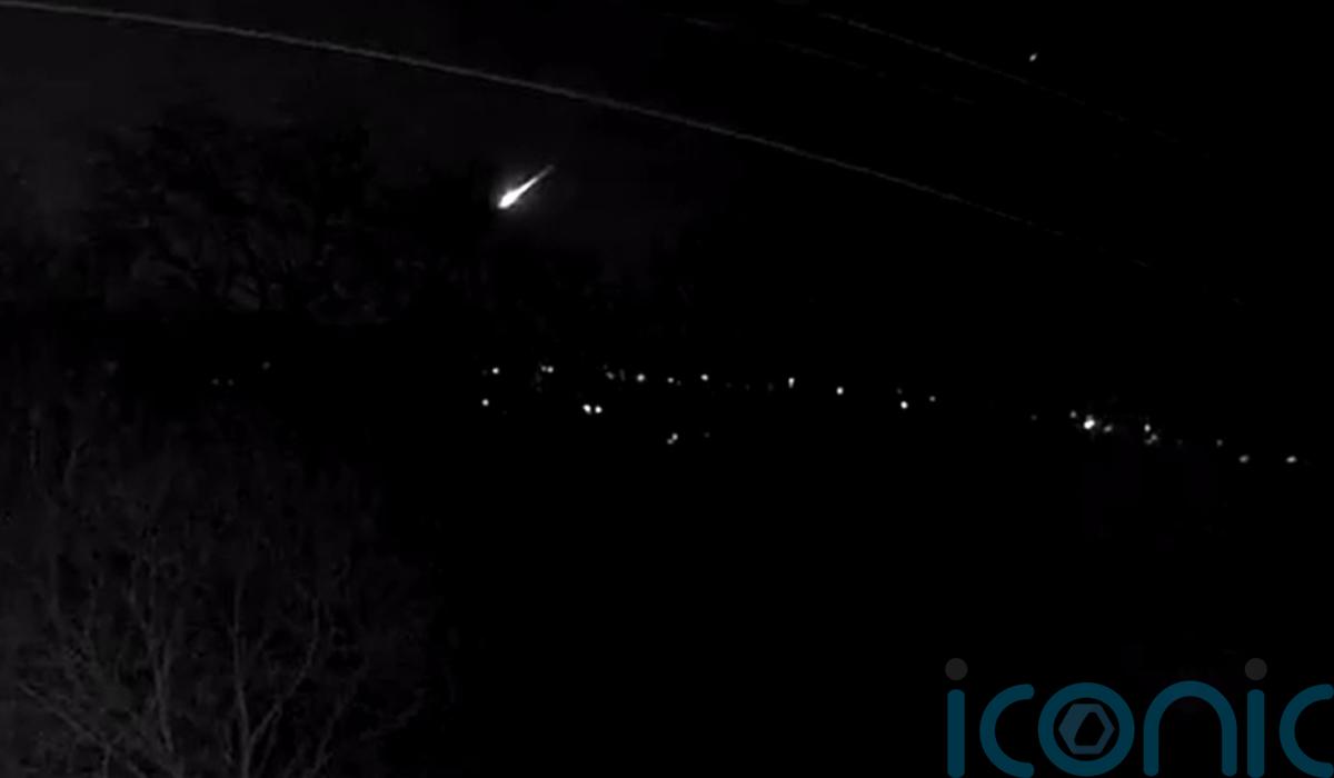 Fireball which lit up night sky was space debris, experts say ...