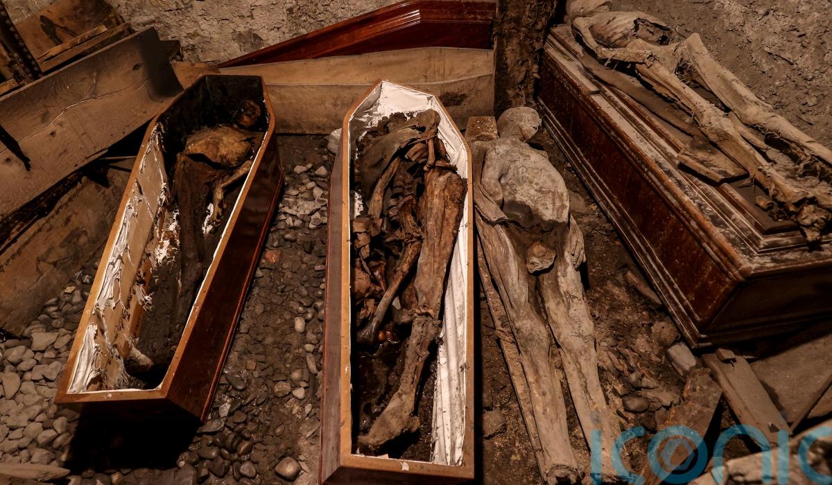 Photographs reveal extent of damage caused to mummies in church fire ...