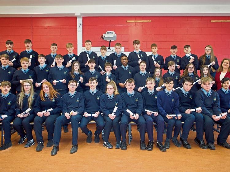 Carrick-on-Suir school presents Junior Cycle Profile Achievement Awards ...
