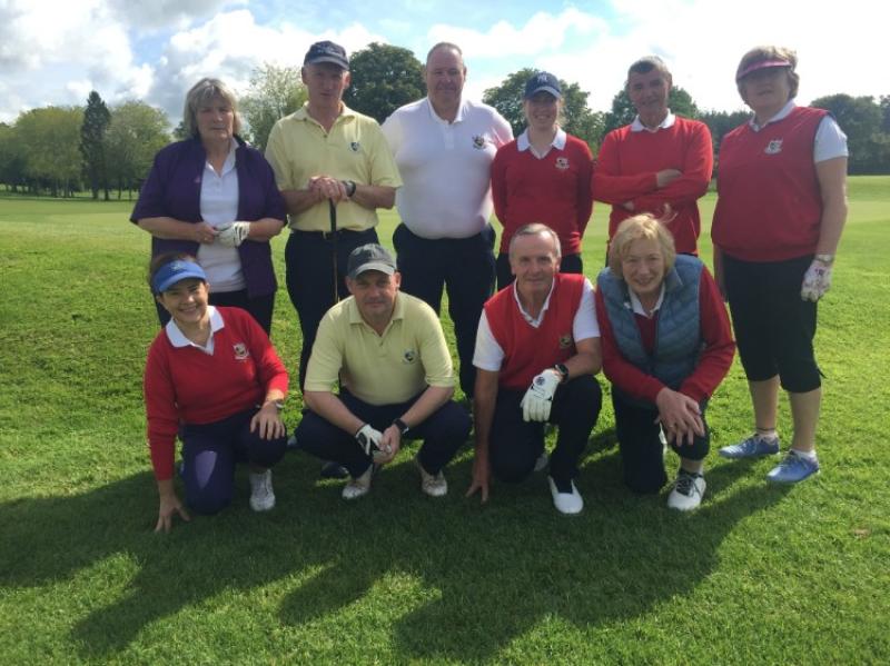 Templemore Golf Club Irish Mixed Foursome team play a very competitive ...