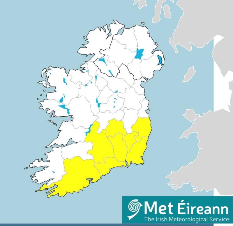 Weather warning in Tipperary has lifted after heavy rainfall overnight ...