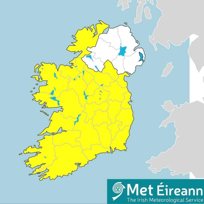 UPDATE: New weather warning issued for Tipperary with rain and strong ...