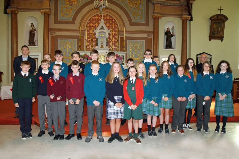 PICTURE: Congrats to the pupils of Grange NS who FINALLY got to make their Confirmation ...