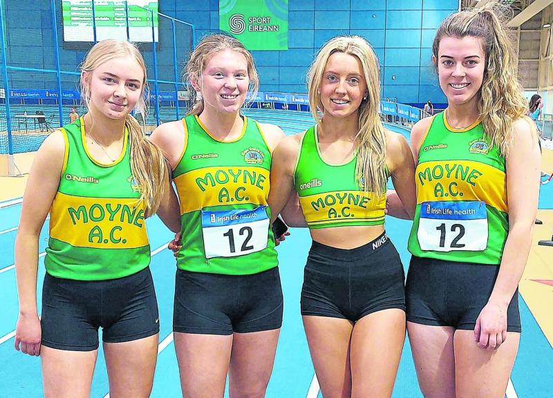 Moyne AC - Munster U/12-U/19 Indoor Relays Championships - Tipperary Live