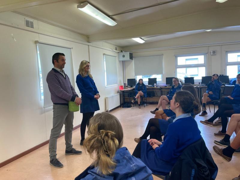 Fair City's Alan Devine holds workshop for transition year students at ...