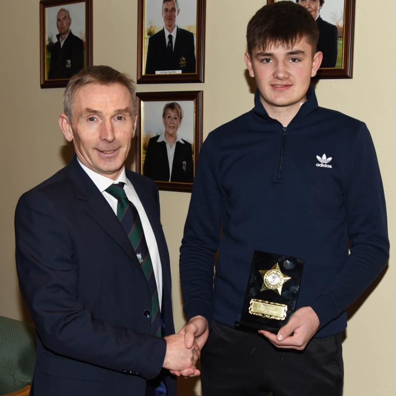 Templemore Golf: Ned Delany is named Golfer of the Year - Tipperary Live