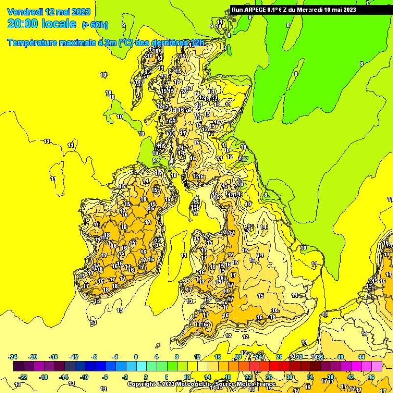 ALERT: Met Éireann's five-day forecast predicts highest temperatures of ...