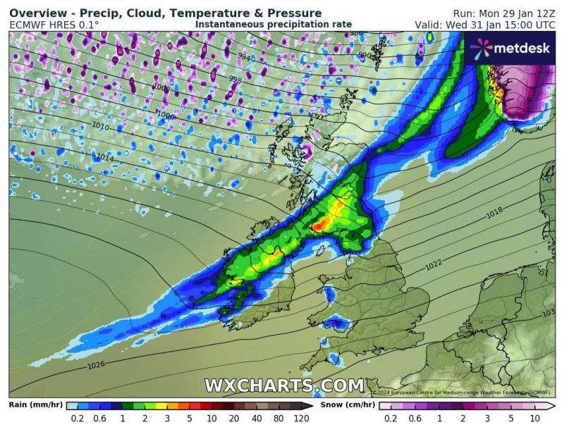 ALERT: Irish weather forecast for weekend has one strange prediction ...