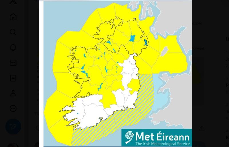 ALERT: Tipperary among seven counties included in status yellow snow ...