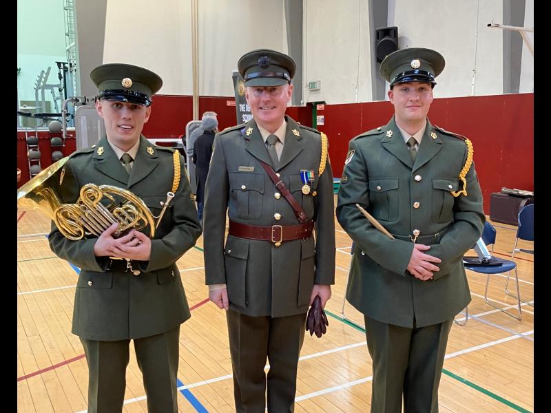 Musicians graduate as members of the Irish Defence Forces School of ...