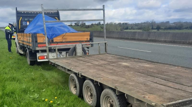 PICTURE: Van pulling trailer caught by Tipperary gardaí doing over ...