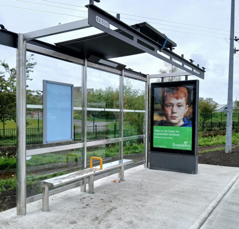 New bus stop in Tipperary and works to upgrade footpaths at busy train ...