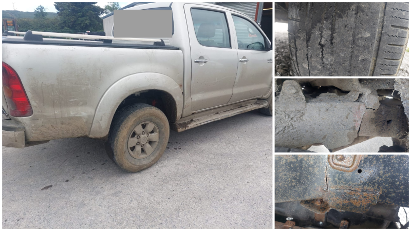 Driver facing prosecution following seizure of 'dangerously defective ...