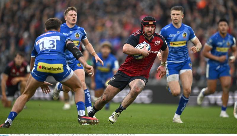 Tipperary rugby star looks set to feature as Munster makes three ...