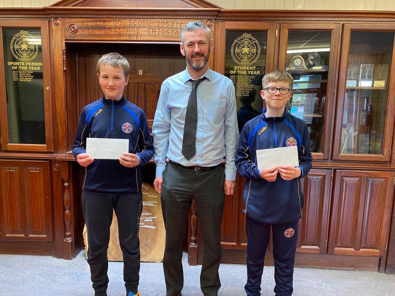 Thurles school award prizes to students who raised the most amount of ...