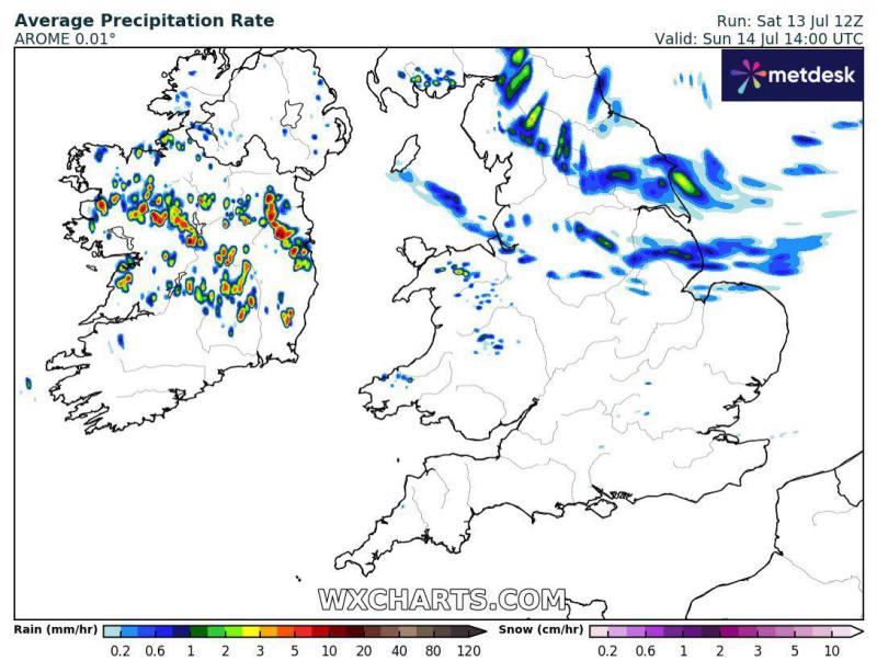 ALERT: Met Éireann's Irish weather forecast for coming week reveals one ...