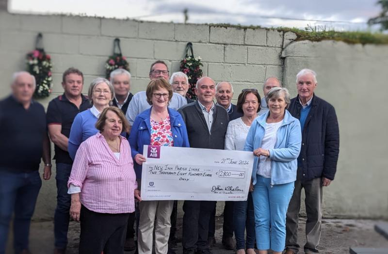 PICTURE: New Inn Vintage Club raises €8,400 in total from recent Walter ...