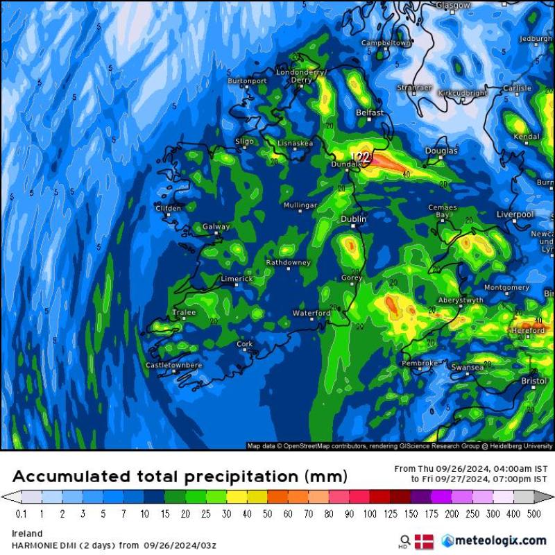 ALERT: Met Éireann's Irish weather forecast for the weekend is in ...