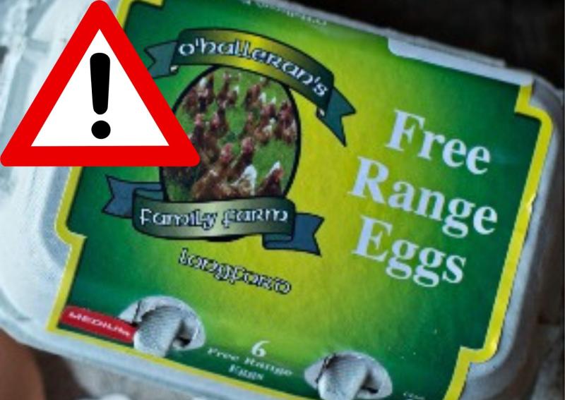 ALERT: Recall notice for specific batch of free range eggs for possible ...