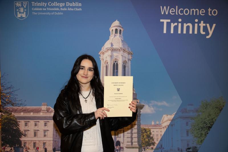 Celebrations as Tipperary students receive entrance awards from Trinity College Dublin ...