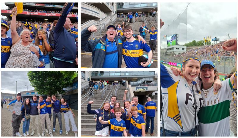 IN PICTURES: Tipperary fans celebrate a triumphant All-Ireland semi ...