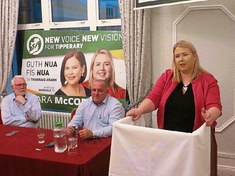 Sinn Féin's Ciara McCormack launches local election campaign in Thurles ...