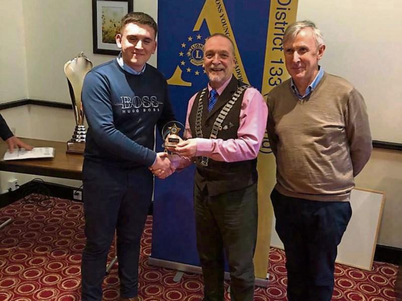 Congratulations to Youth Exchange/Camp award recipient Colin Harding ...