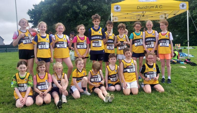 It was a very busy weekend at Templemore for Dundrum Juvenile AC ...