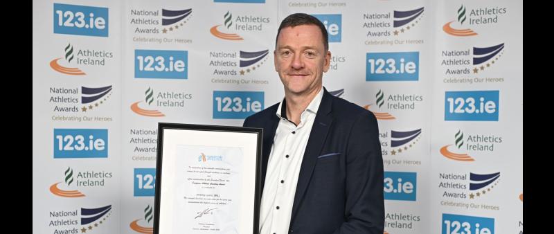 Tipperary man receives European Athletics Excellence in Coaching award - Tipperary Live