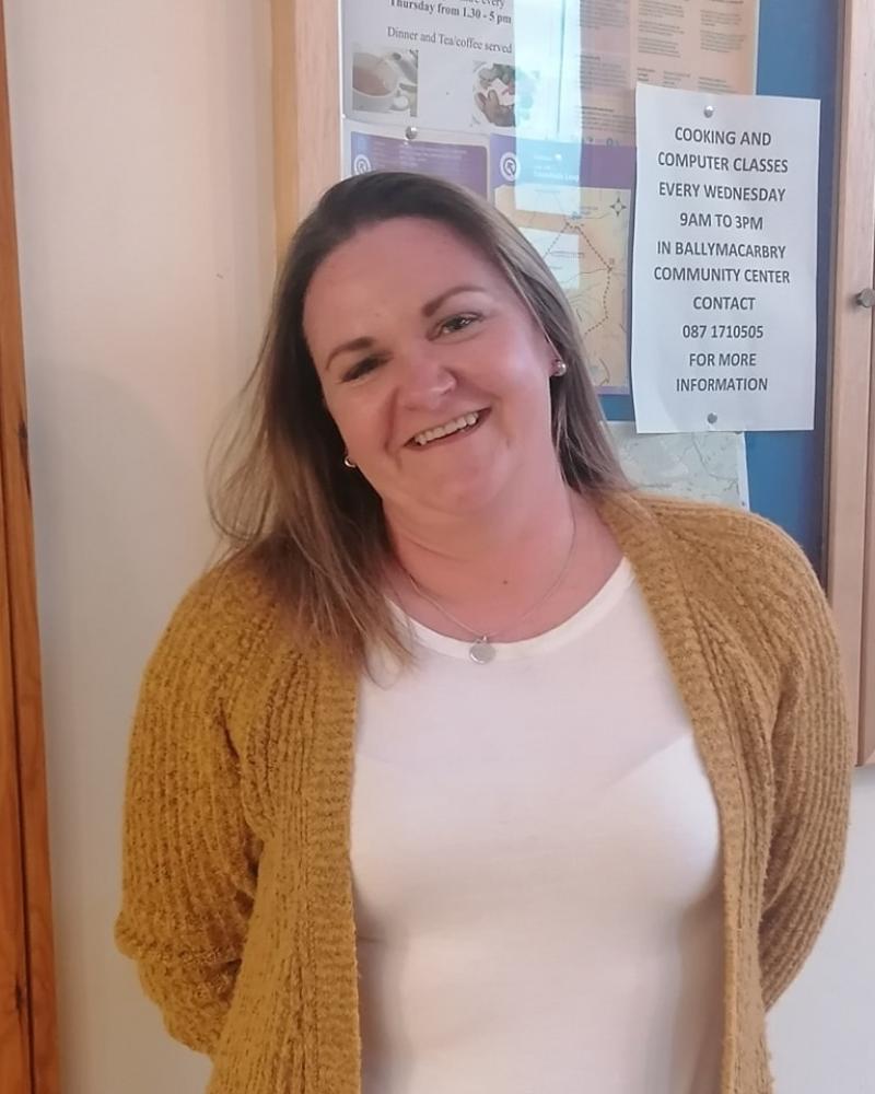 It's all go as Aoife joins busy community centre team at Ballymacarbry ...