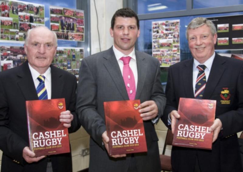 Denis Leamy launches Cashel Rugby Club History Book - Tipperary Live