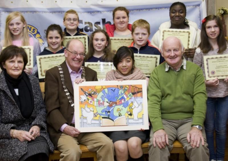 Cashel Lions club Peace Poster Awards - Tipperary Live