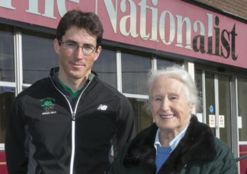 Winter Olympian Jan Rossiter visits Clonmel on way back to Canada ...