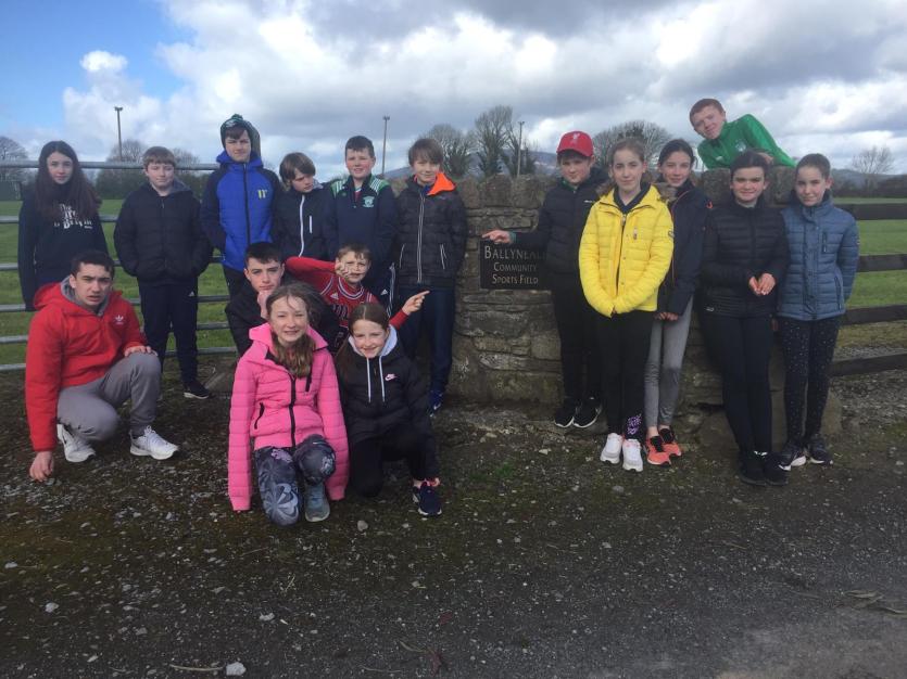 Helping out Scoil Aonghusa in Cashel by taking on a 3k challenge ...