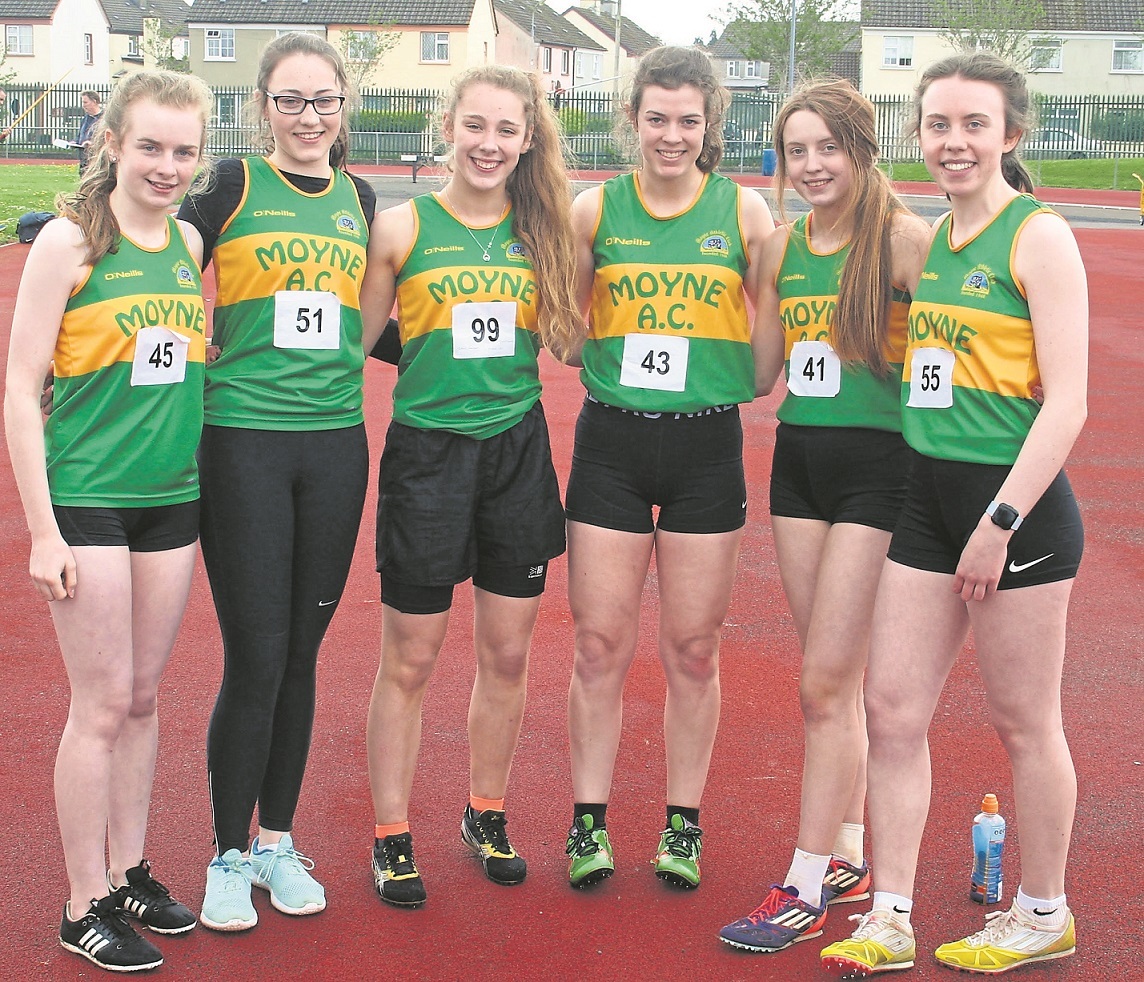 Gold for Moyne AC at County Junior, Senior & Masters Track & Field ...