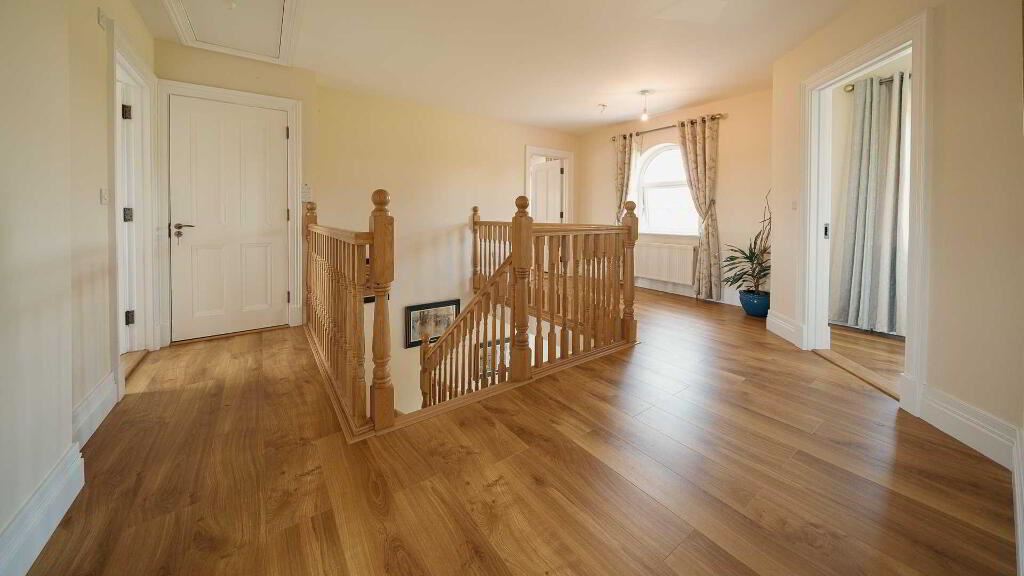 Five bedroom property with 'American style' stables on sale in ...