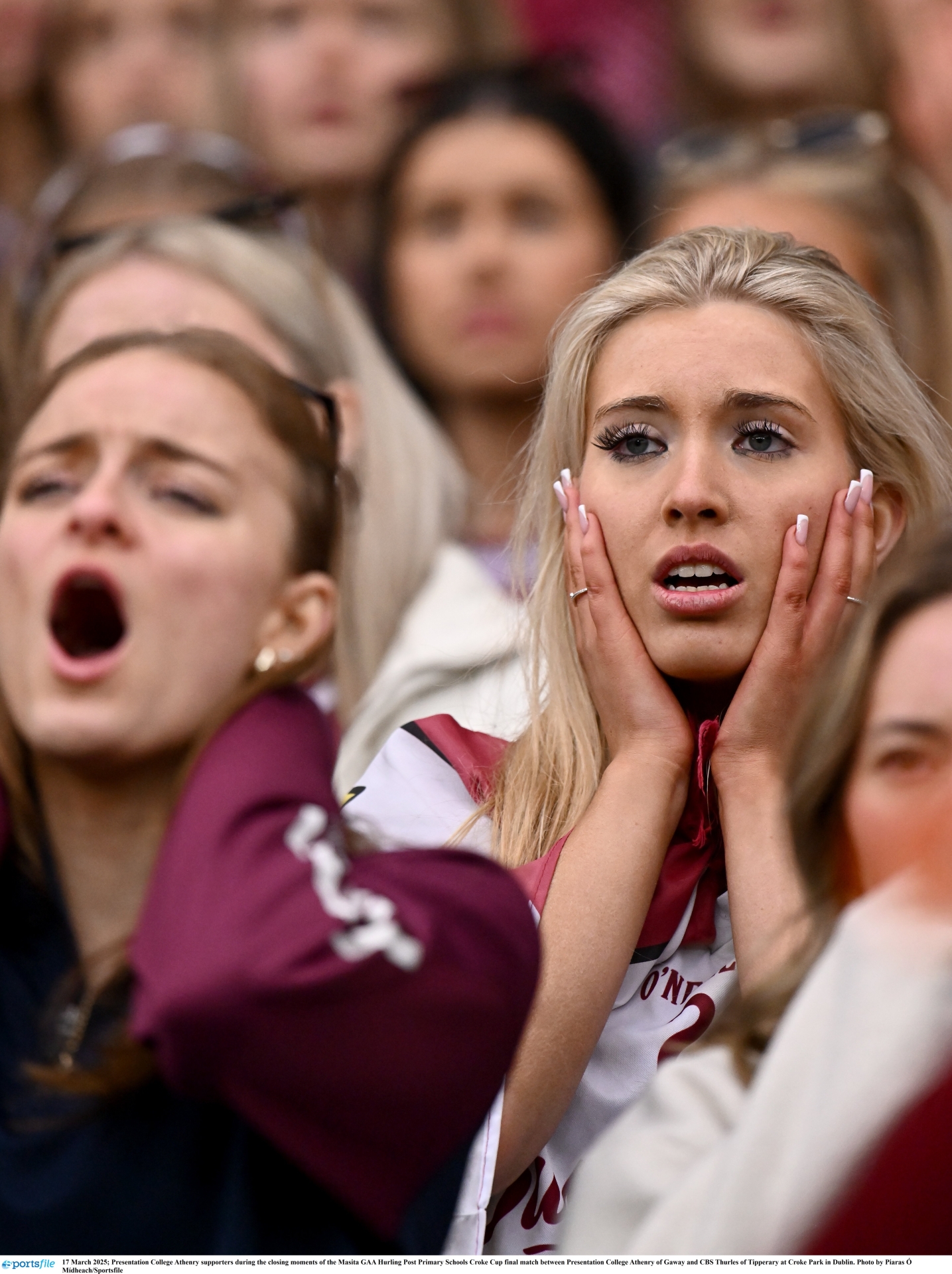 IN PICTURES: Supporters, family and friends during Monday's brilliant ...